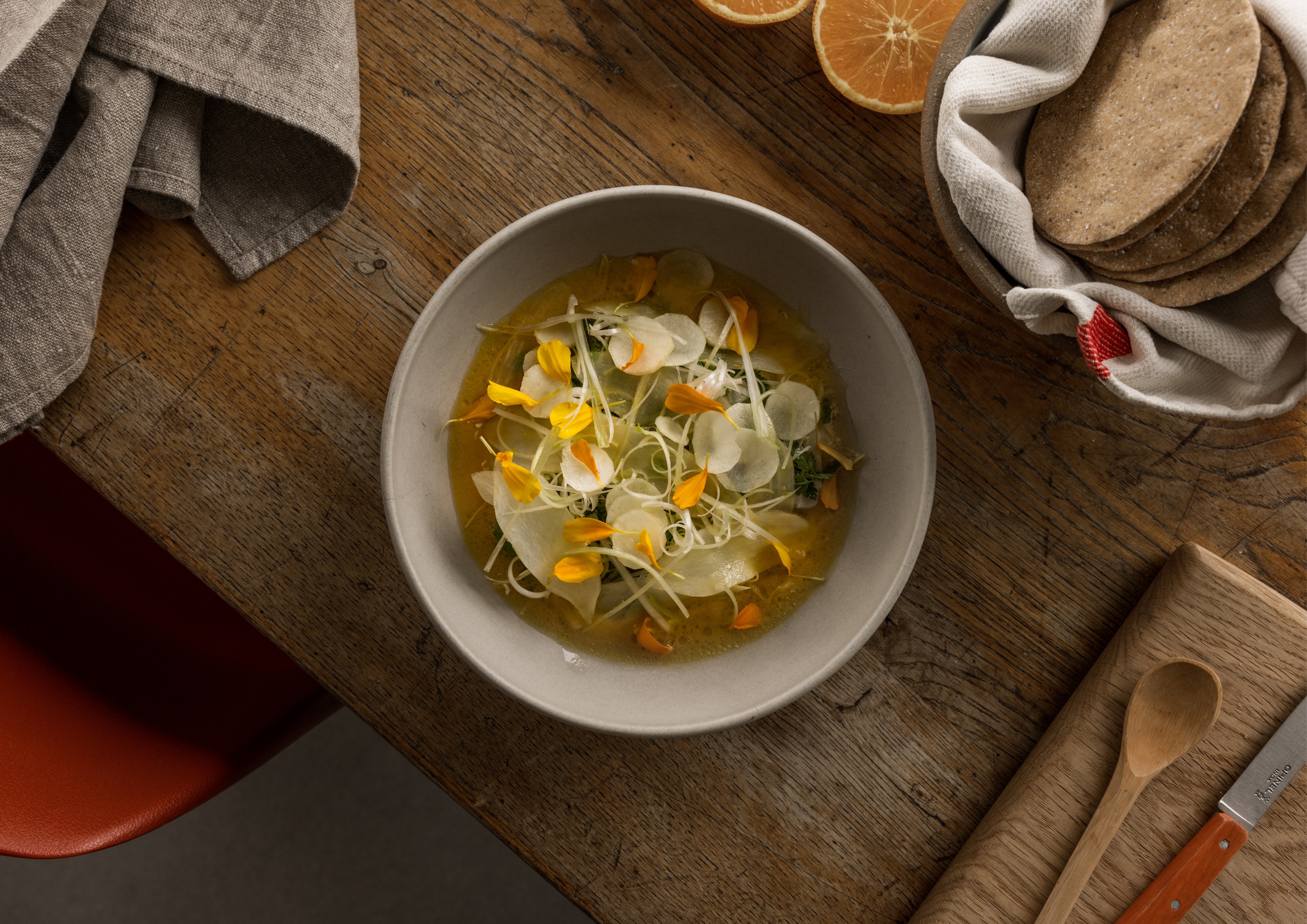 A Sea Bass Recipe from Pam Brunton at Inver | TIme to Make | TOAST Magazine