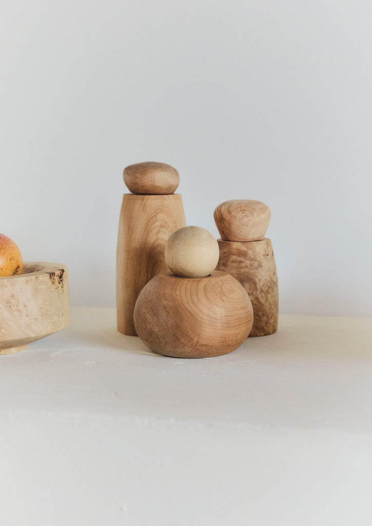 Elise McLauchlan Maple Burl Pepper Mill | Natural | TOAST