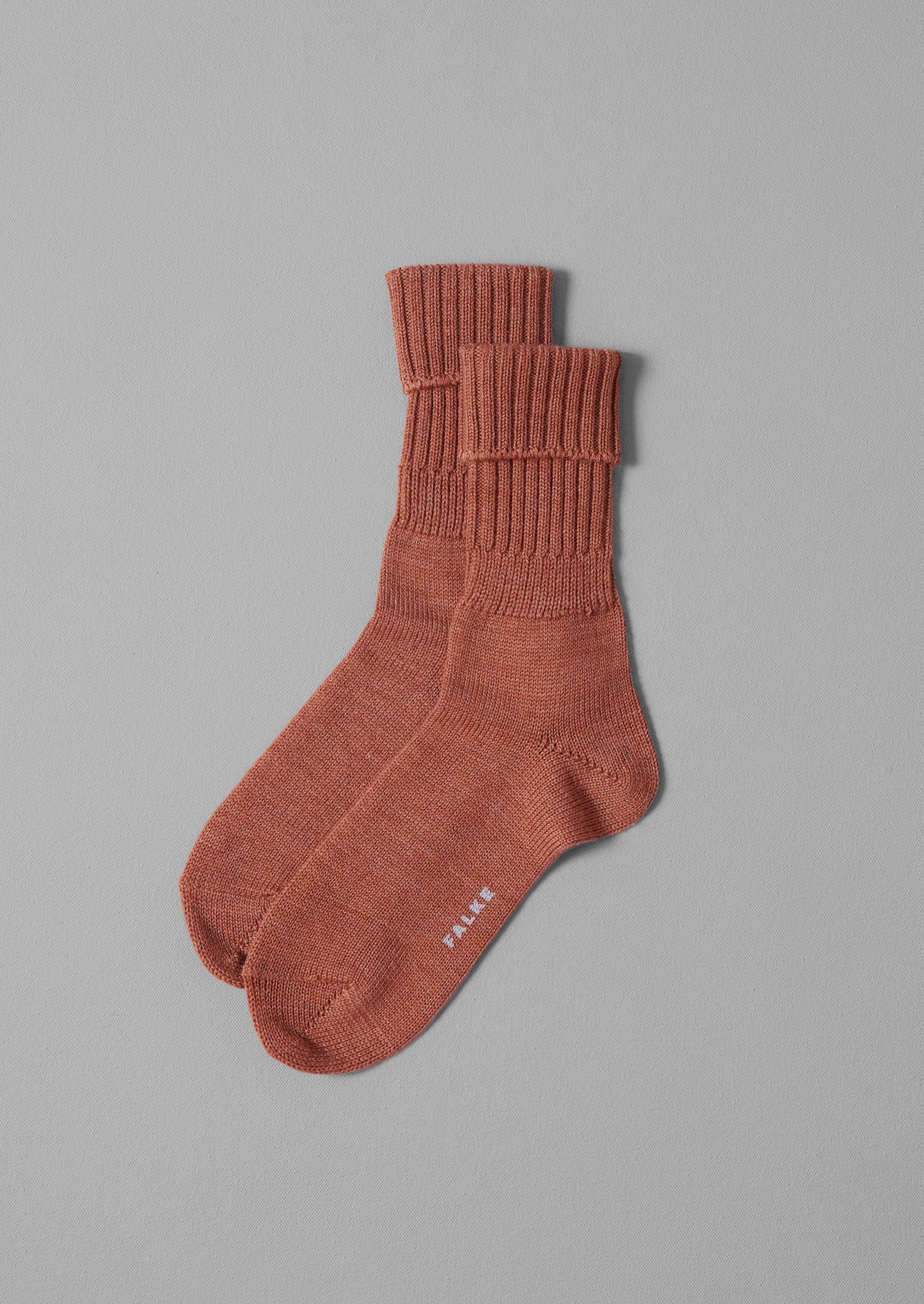 Falke Striggings Chunky Socks | Rust | TOAST