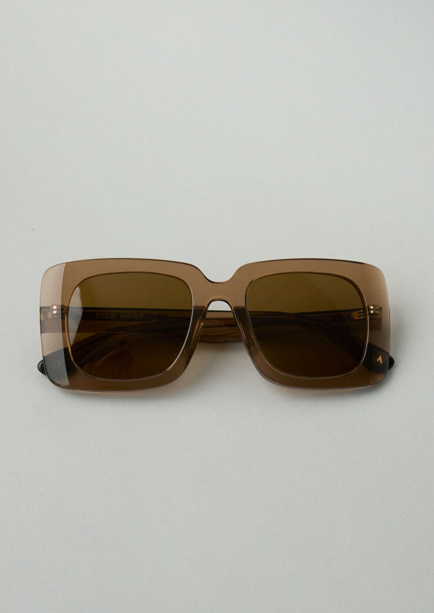 Reworn Dick Moby Sunglasses (041) | Dark Sand | TOAST