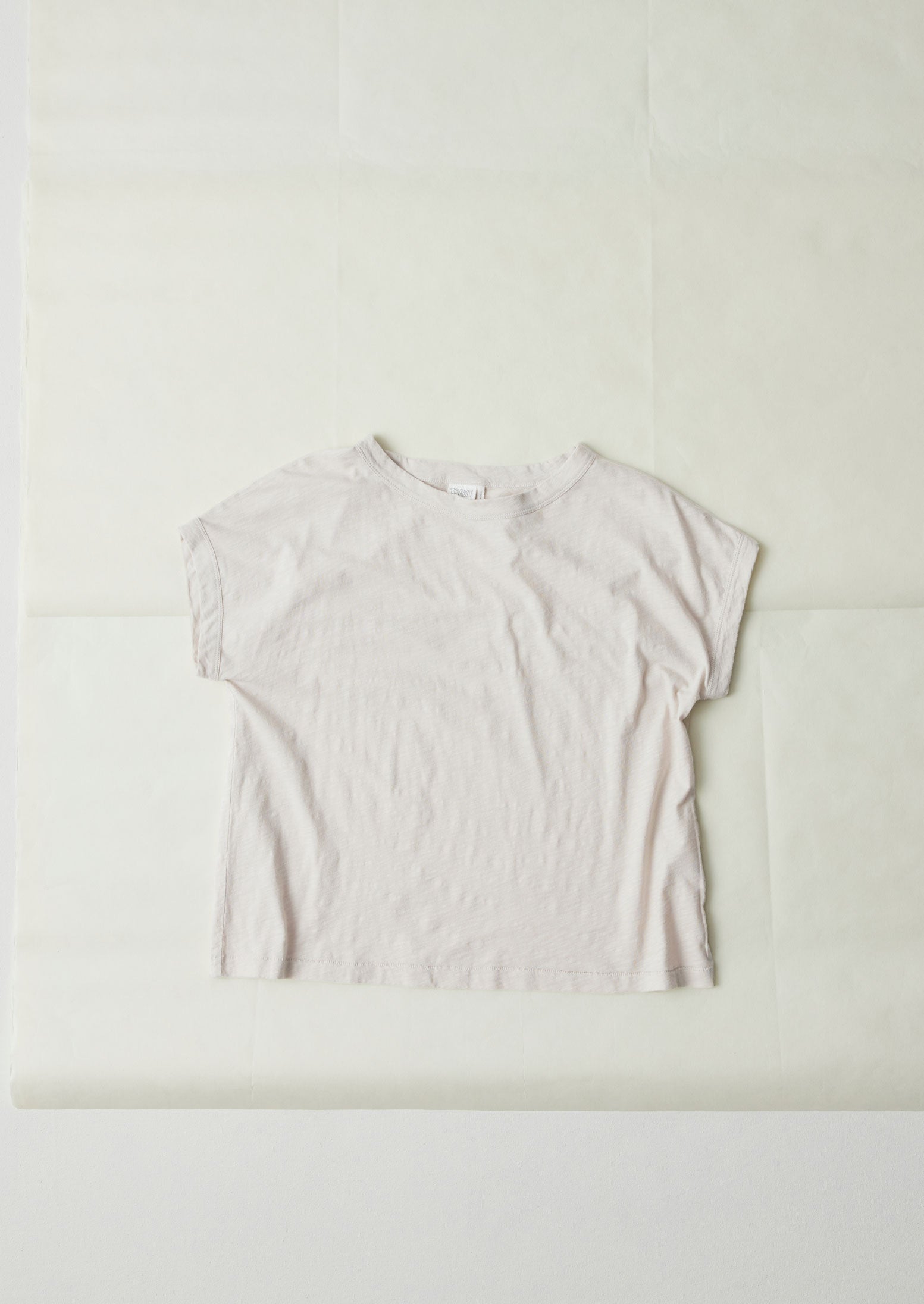 Alda Organic Cotton Easy Tee | Pebble | TOAST