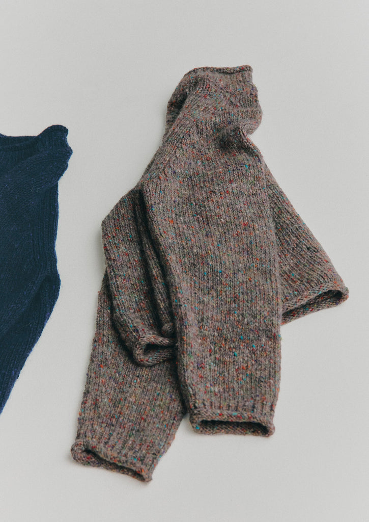 Orla Donegal Wool Sweater | Fossil | TOAST